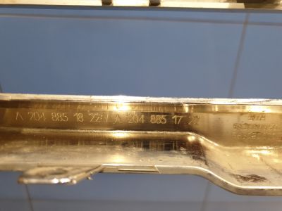 Накладка переднего бампера для Mercedes GLK-klasse X204 2008-2015